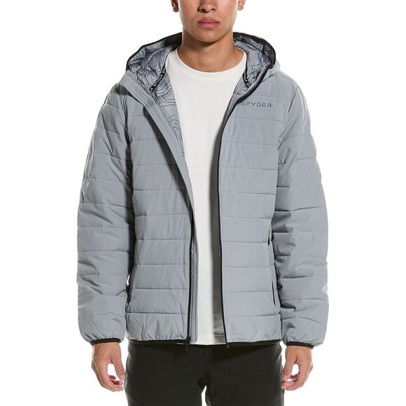 Spyder | Jackets & Coats | Spyder Mens Stretch Packable Jacket Grey | Poshmark